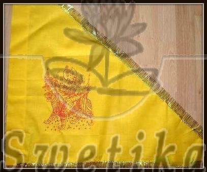 Durga Mata Jhandi - Jhandi / Vlaggen - Puja Artikelen - Hindoeisme