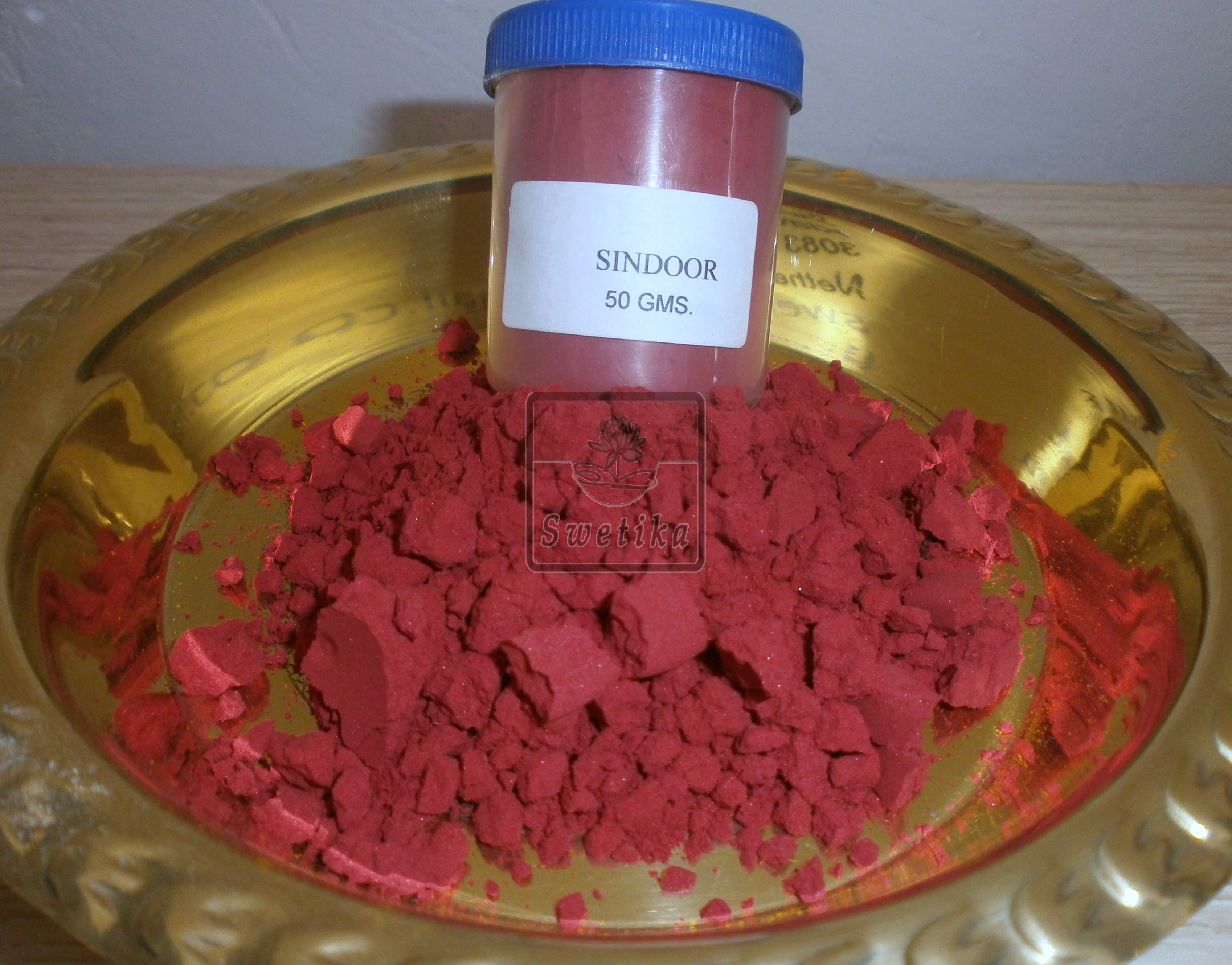 Sindur 50 gram - Puja Ingredienten - Puja Artikelen - Hindoeisme